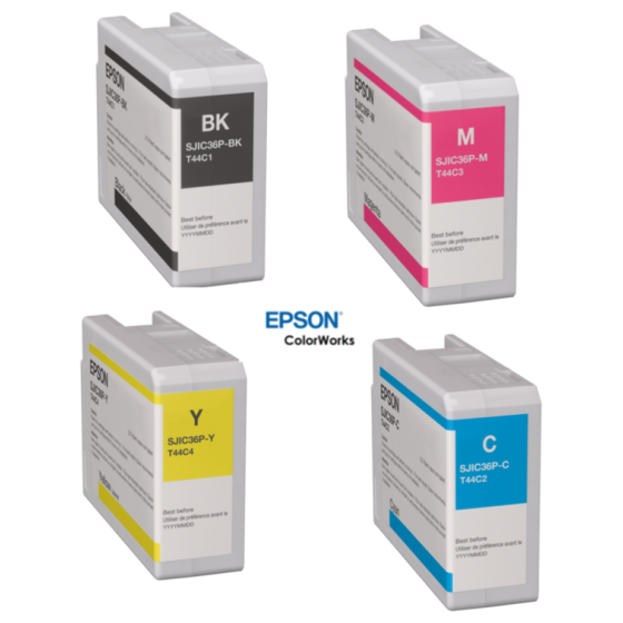 Les Cartouches d'encre Epson C6000 ColorWorks