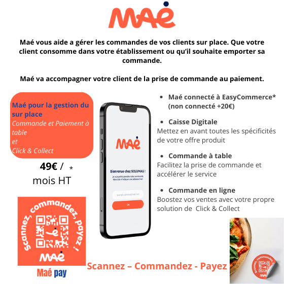 Avec la Solution Maé dynamisez votre commerce Avec la Solution Maé dynamisez votre commerce