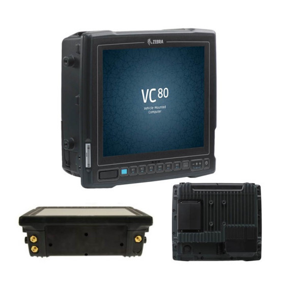 Modèle Zebra VC80/VC80x, Terminal embarqué